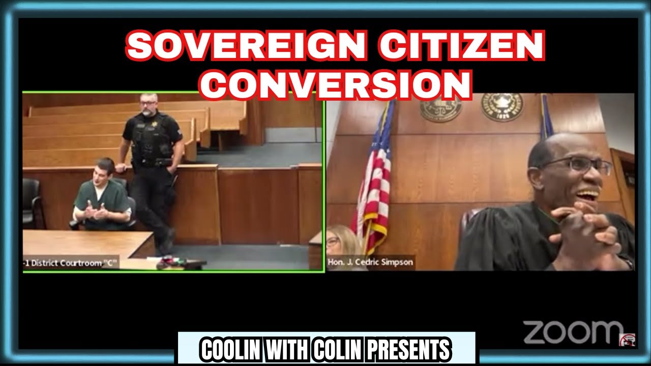 Sovereign Citizen Makes The Smartest Decision In His Case - YouTube