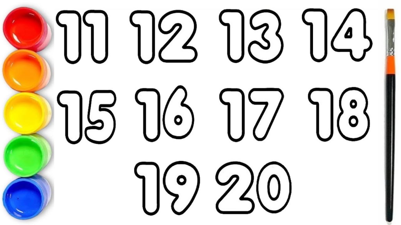 11 to 20 counting, 11 to 20, 11 to 20 numbers, 11 12 13 14 15 16 17 18 ...