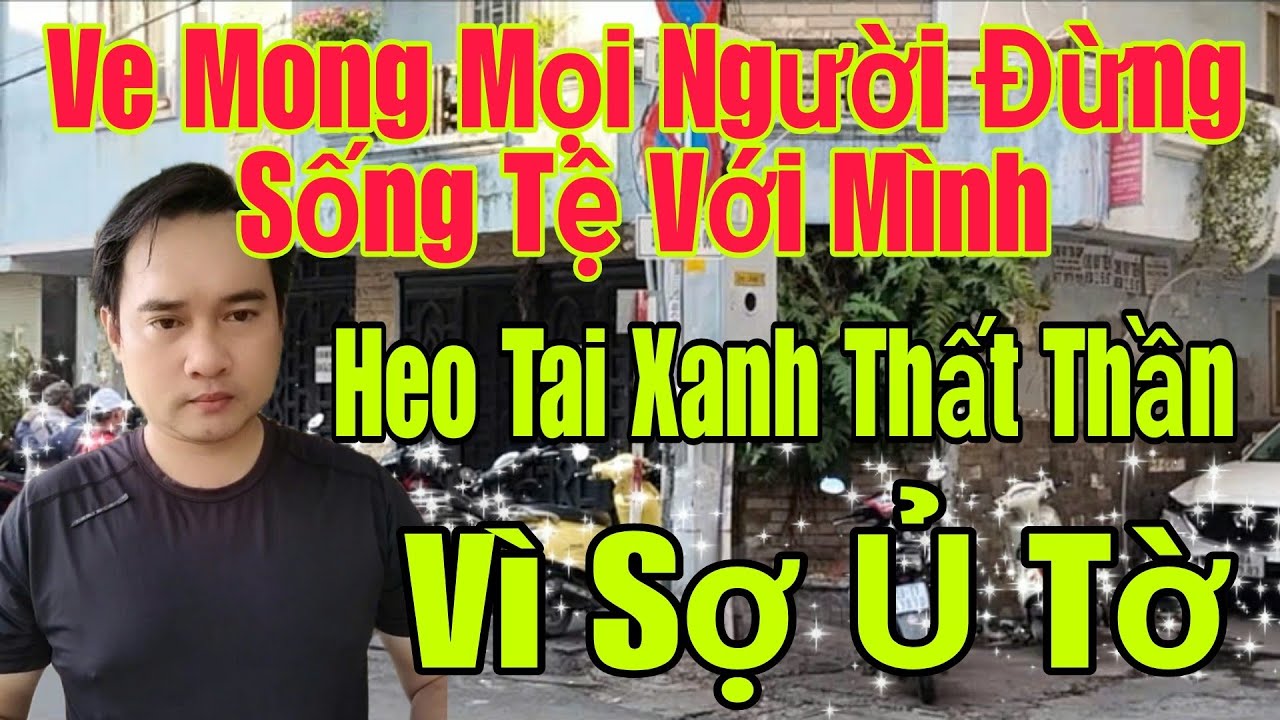 🟢 Ve mong mọi người đừng sống tệ với mình, Heo Tai Xanh thất thần vì sợ ...