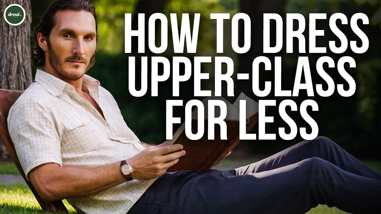 How to Build an Upper-Class Wardrobe Without Spending a Fortune - YouTube