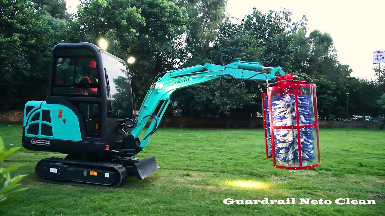 Guardrail Neto Clean A Guardrail cleaning Attachment. (City Maintenance ...