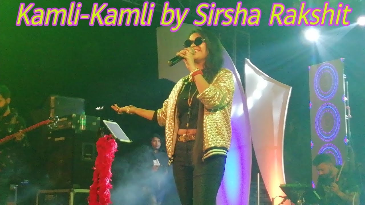 Kamli-full song||Dhoom3||cover by Sirsha Rakshit in Utopia 2k19 MCKVIE ...