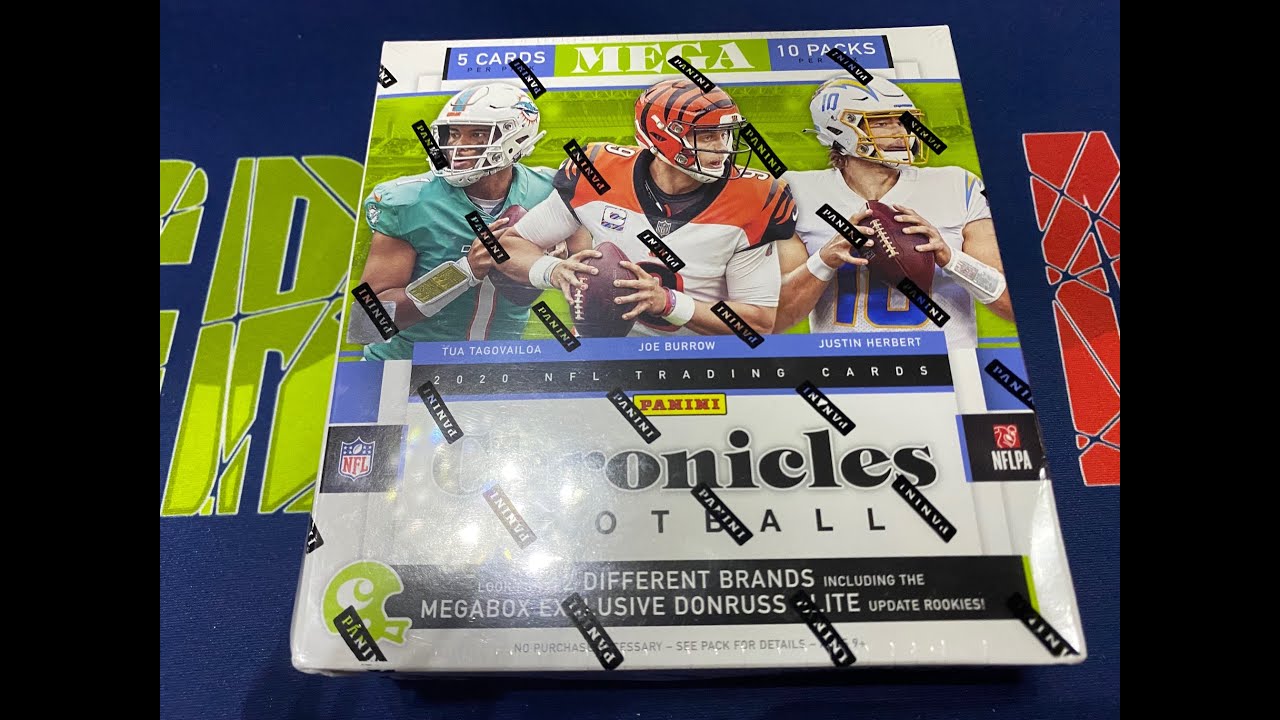 2020 NFL Chronicles Mega Box Opening!!! One Of The Best Boxes I've ...