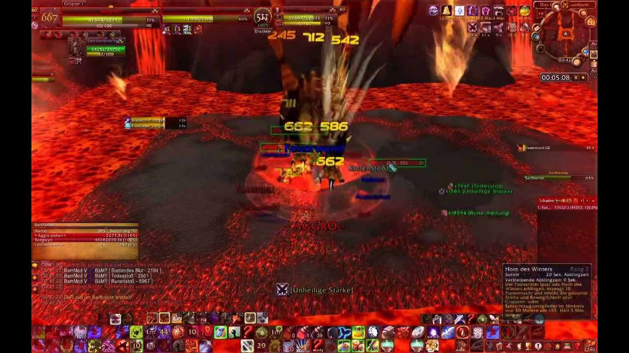 Death Knight solo: Sartharion 10 men #Worldfirst# WoW - YouTube