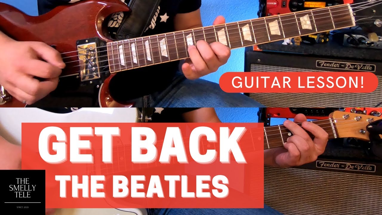 Get Back, Guitar Lesson! The Beatles - YouTube