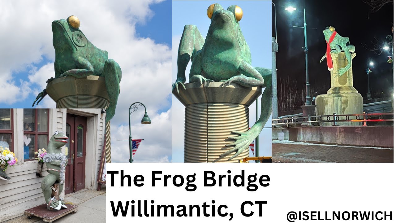Exploring the Quirky Frog Bridge in Willimantic - YouTube