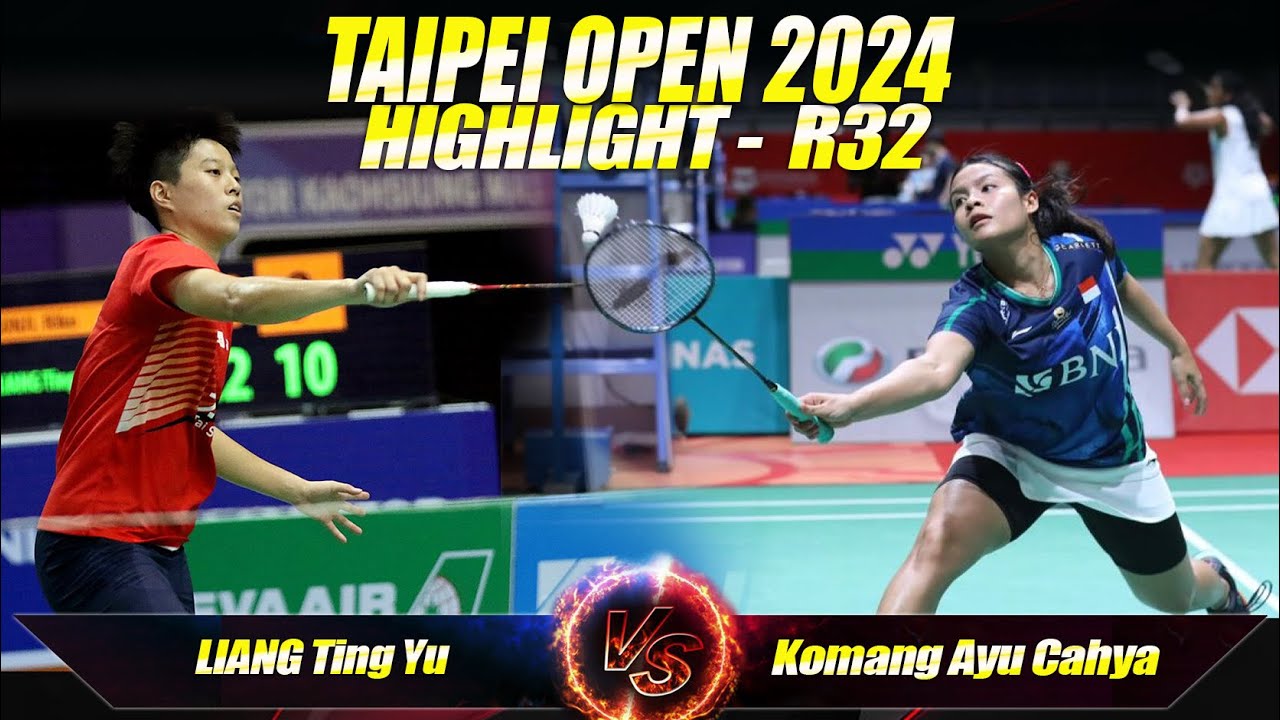 LIANG Ting Yu [TPE] vs Komang Ayu Cahya DEWI [INA] | Taipei Open 2024 ...