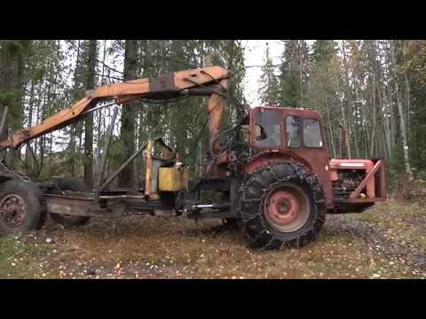 Old Nuffield 1042-skotare! - YouTube