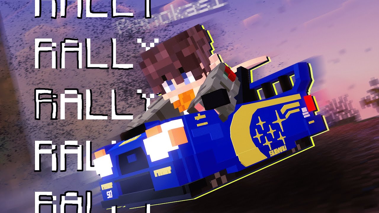 DiRT Rally (Minecraft edition) - YouTube