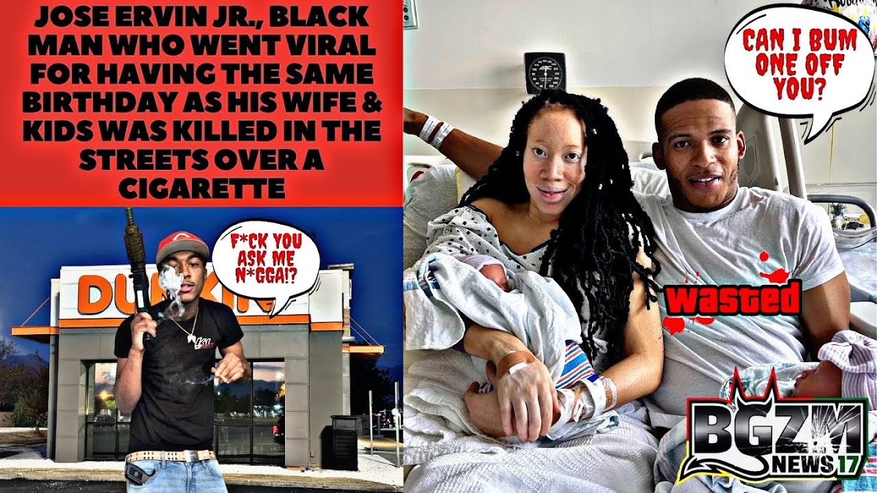 Jose Ervin Jr , Viral Black With The Same Birthday as His Wife & Kids ...