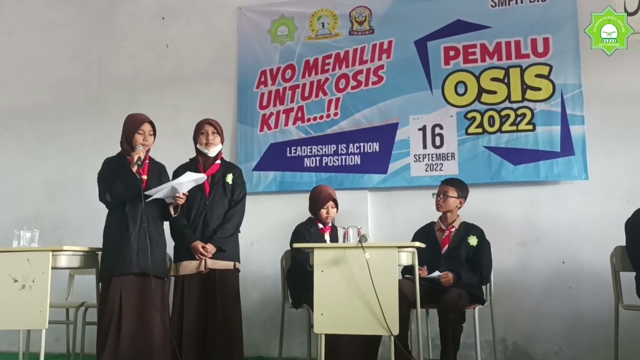 Pesta Demokrasi Pemilu OSIS SMPIT BIC PASURUAN 2022 - YouTube
