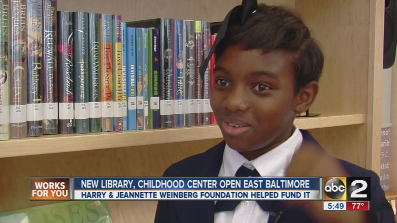 New library dedicated in Baltimore City - YouTube