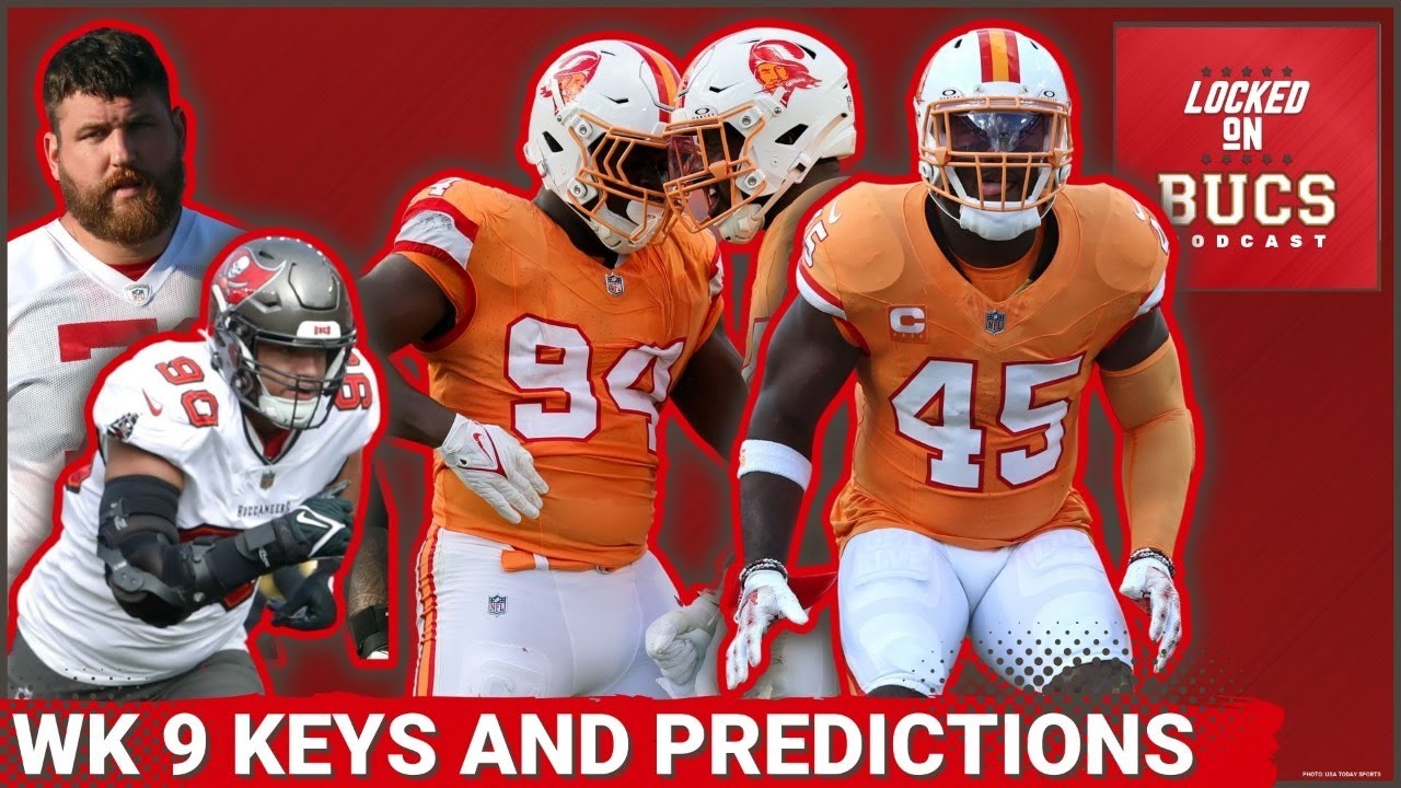 Tampa Bay Buccaneers Matt Feiler and Logan Hall OUT | Keys to Victory ...
