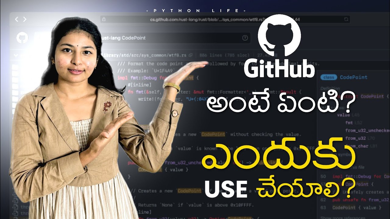 What Is Github In Telugu Youtube