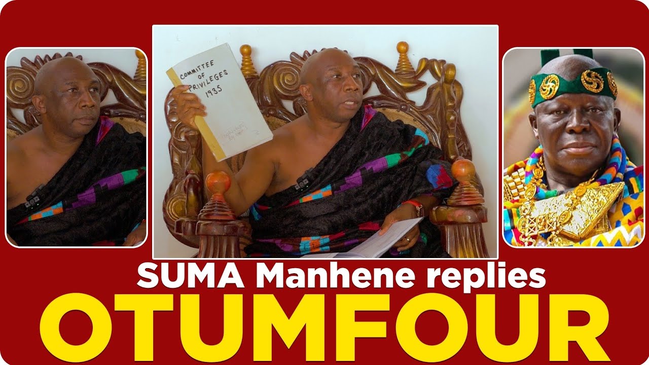 Suma manhene replies Asantehene, uses reports and archival documents ...
