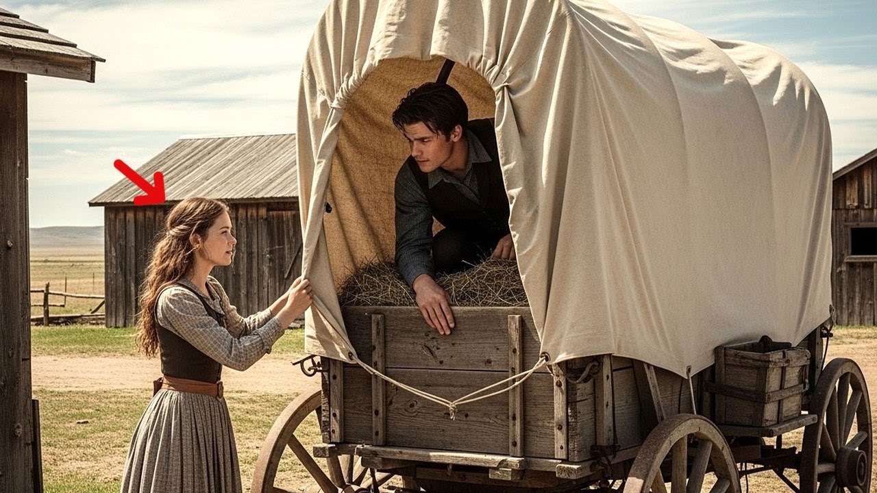 A Poor Ranch Girl Found a Rich Cowboy Hidden in a Wagon — One Look at ...