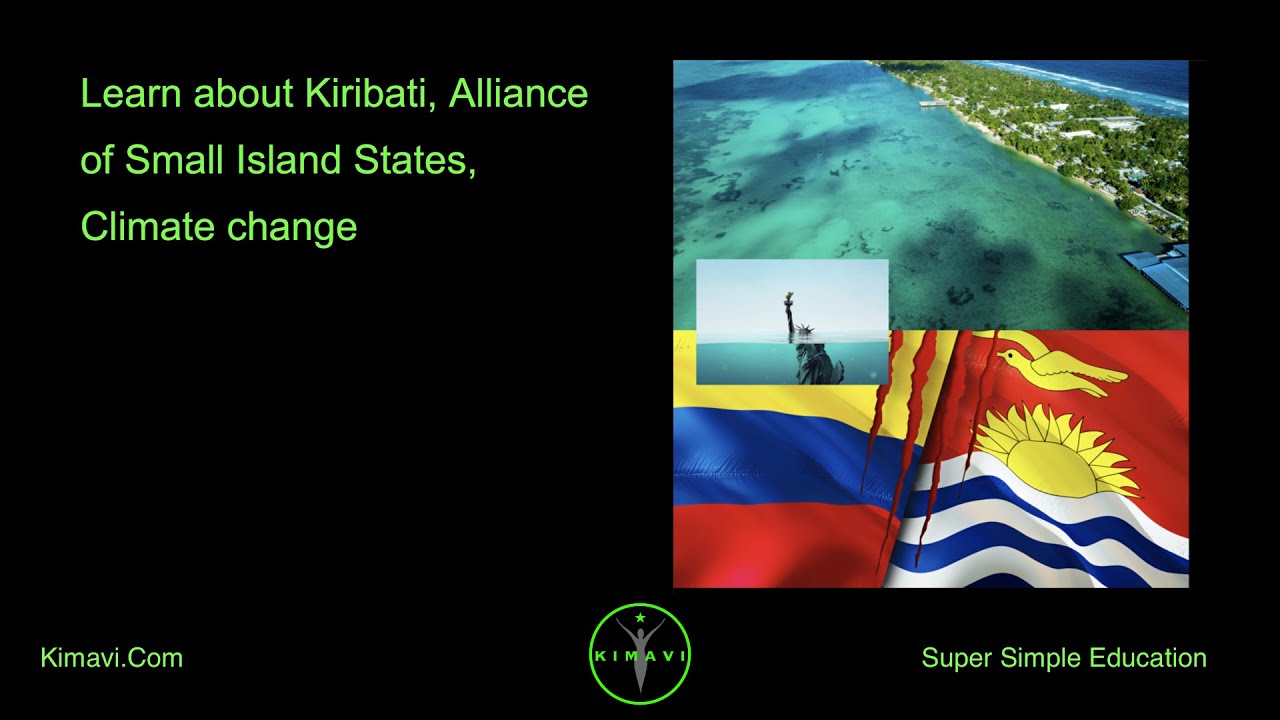 Learn about Kiribati, Alliance of Small Island States, Climate change ...