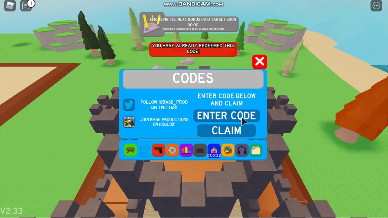 ROBLOX All available Base Raiders codes on November 22, 2020 - YouTube