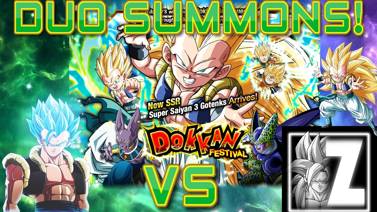 SS3 GOTENKS BANNER! DUO Summons w/Zenovo INSANE PULLS.....for him DBZ ...
