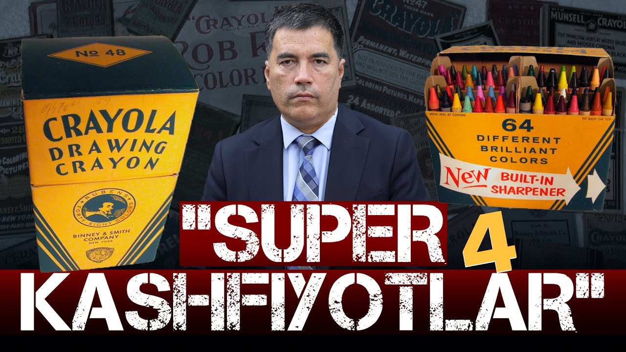 Siz kutmagan kashfiyot – rangli qalamlar (“Superkashfiyotlar ...