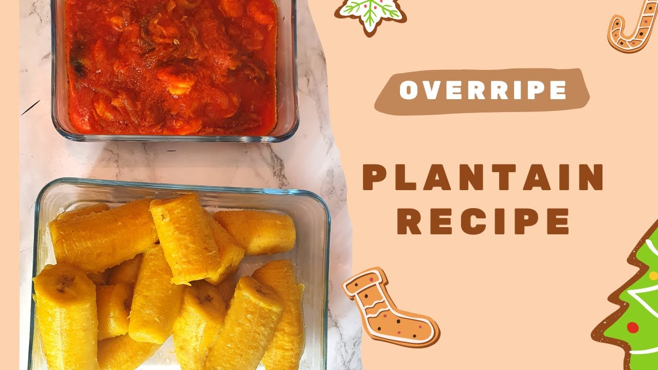 HOW TO STEAM COOK OVERRIPE PLANTAIN using A STEAMER #Vlogmas Day 12 ...