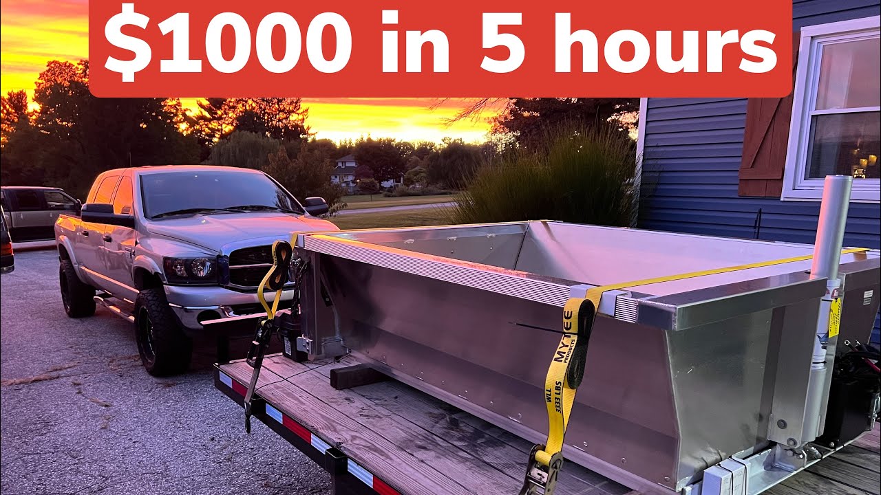 #357 Making $1000 in 5 hours. Back To Hauling Freight | Hotshot ...