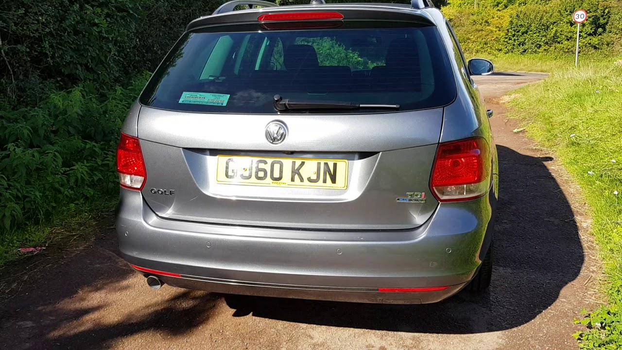 grey golf estate tdi 2010 - YouTube