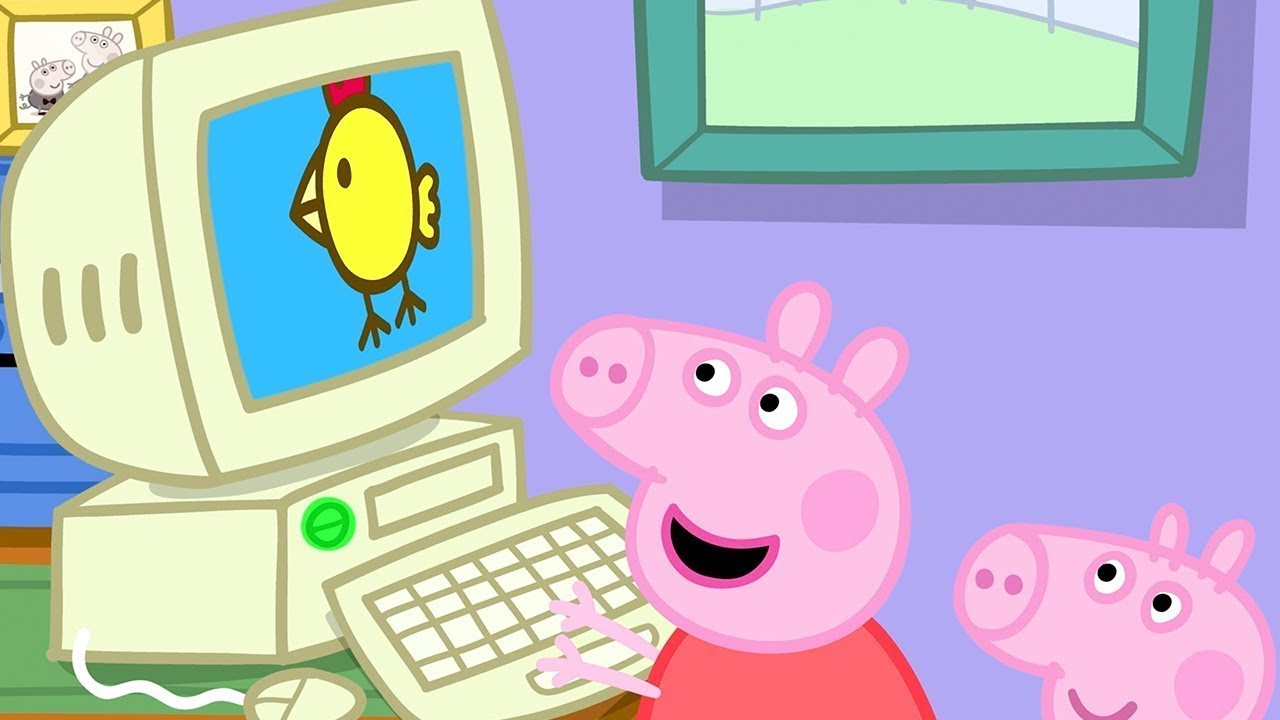 Peppa Pig Official Channel - Grandpa Pig‚Äôs Computer - Kids Videos ...