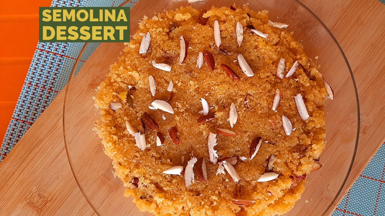 10 Minutes dessert | Semolina dessert | Suji recipe | Quick & easy RAWA ...