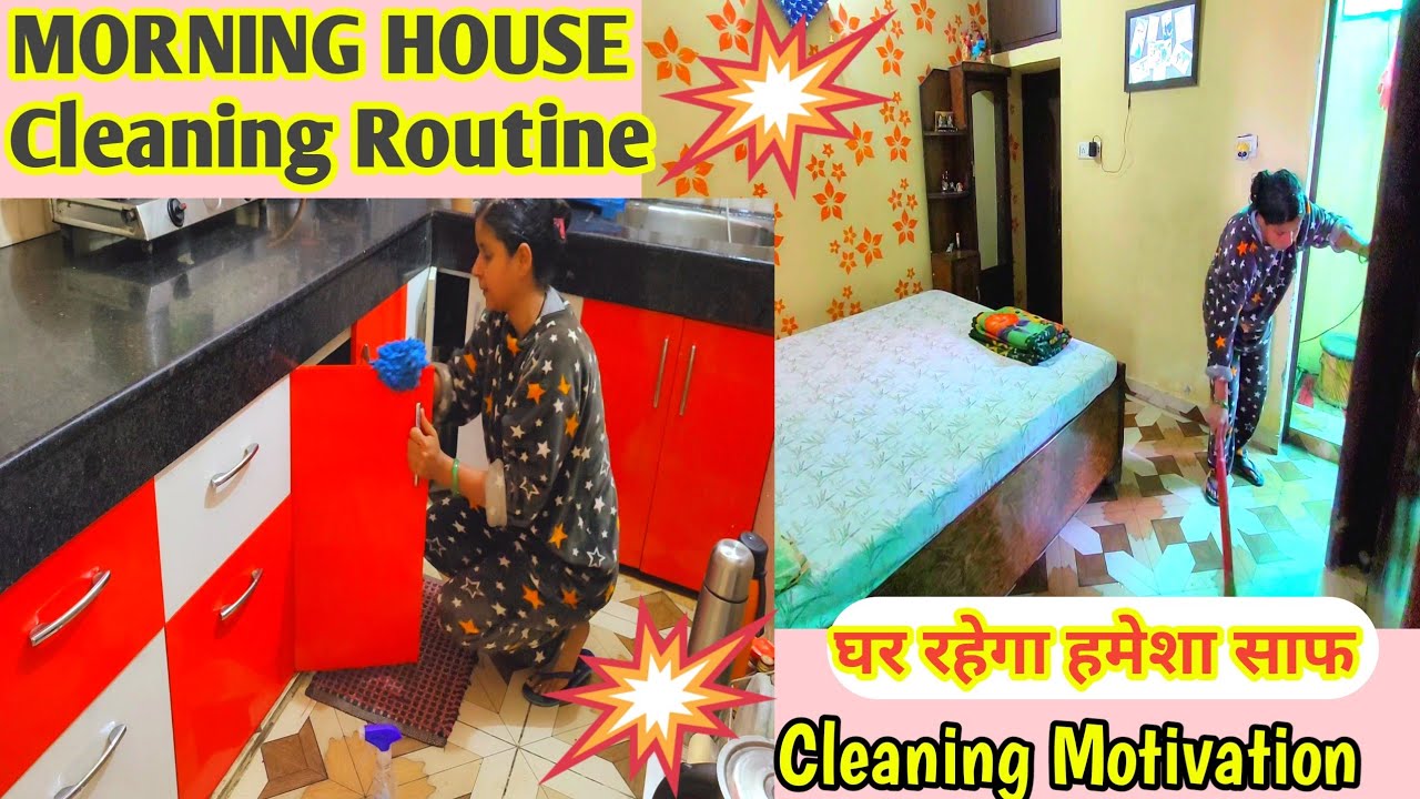 60 Minutes Morning Best House Cleaning Routine Task || My Daily Morning ...