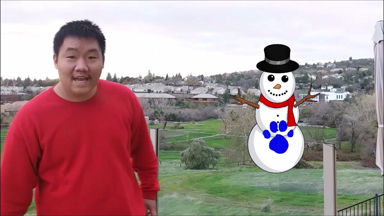How to draw a snowman - YouTube