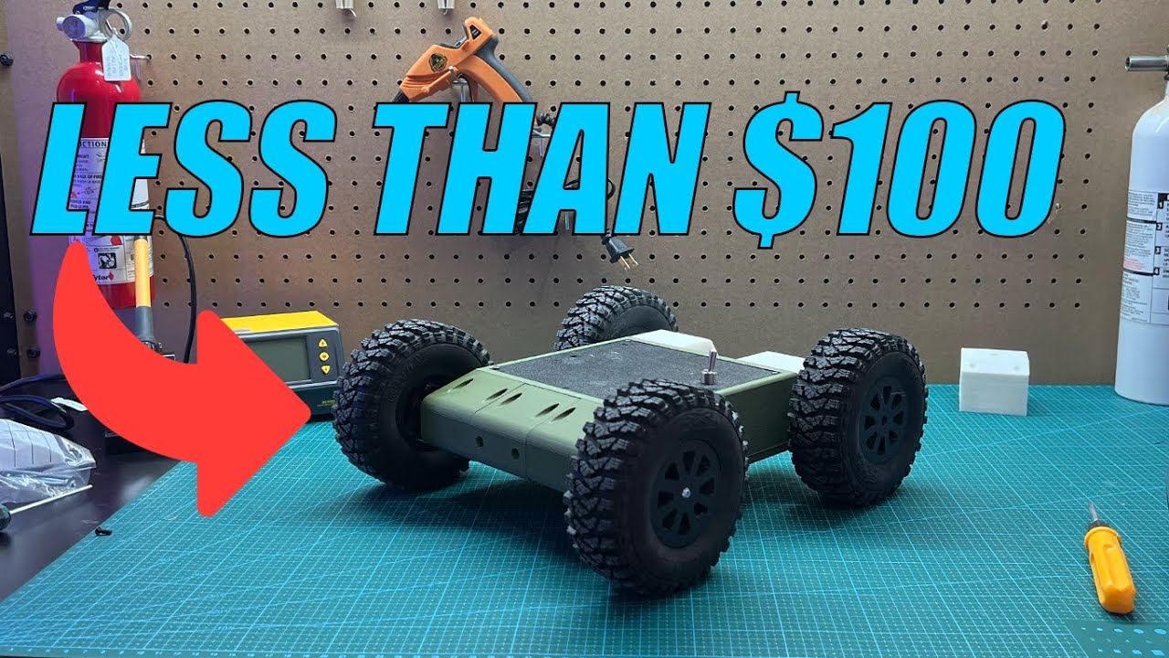 3D Printed RC Rover | DIY Homemade RC 4x4 Build - YouTube