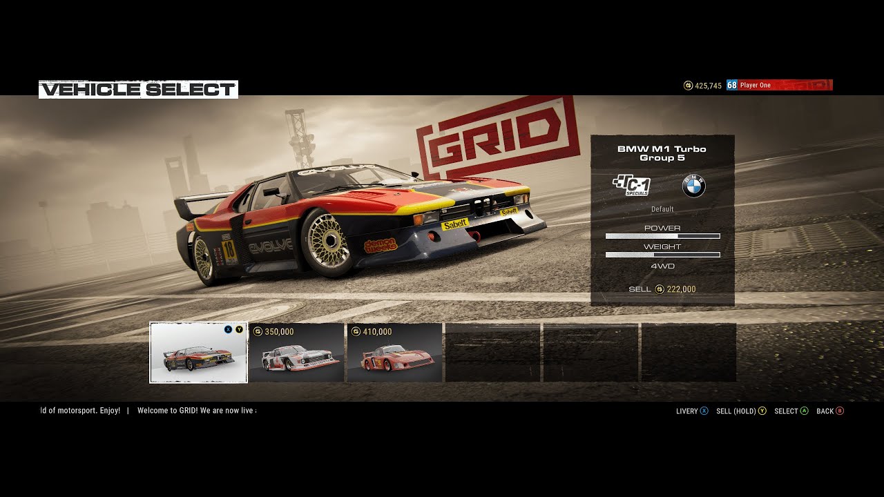 GRID (2019) - BMW M1 Tourbo Group 5 - YouTube