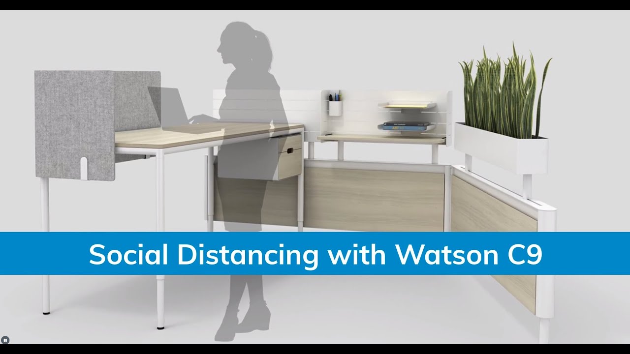 Social Distancing in the Open Plan with Watson C9 - YouTube