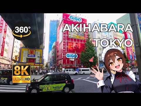Akihabara, Tokyo, Japan | 360º 8K
