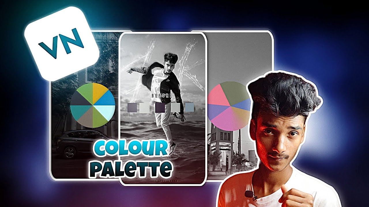 viral colour palette reel edit 📲 | VN editor 🔥| imteaj Editz - YouTube