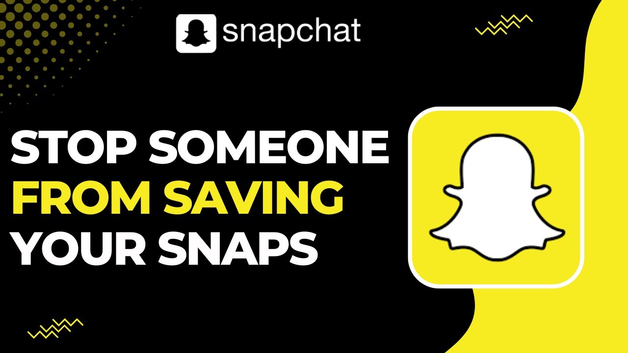 How to Stop Someone from Saving Your Snaps on Snapchat ! - YouTube