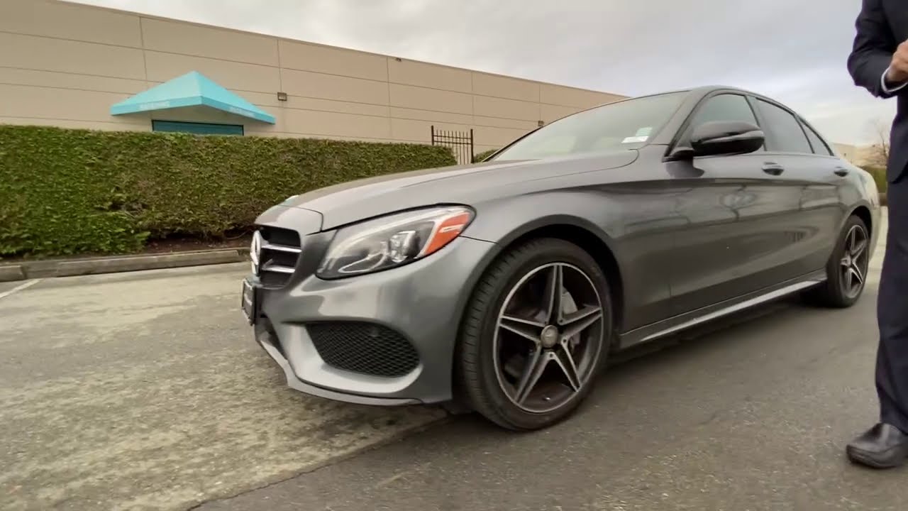 2017 Mercedes Benz C300 AMG Package - YouTube