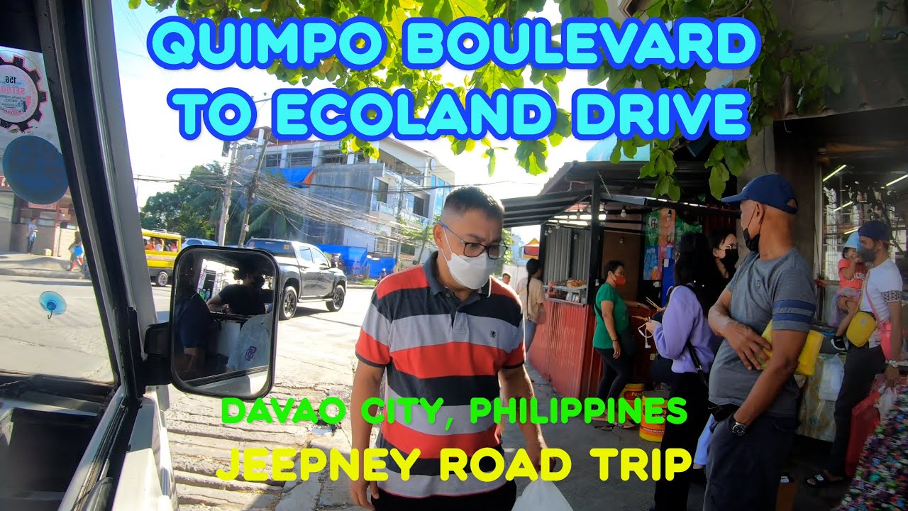 Road Trip:: From Quimpo Boulevard to Ecoland Drive (Times Beach), Davao ...