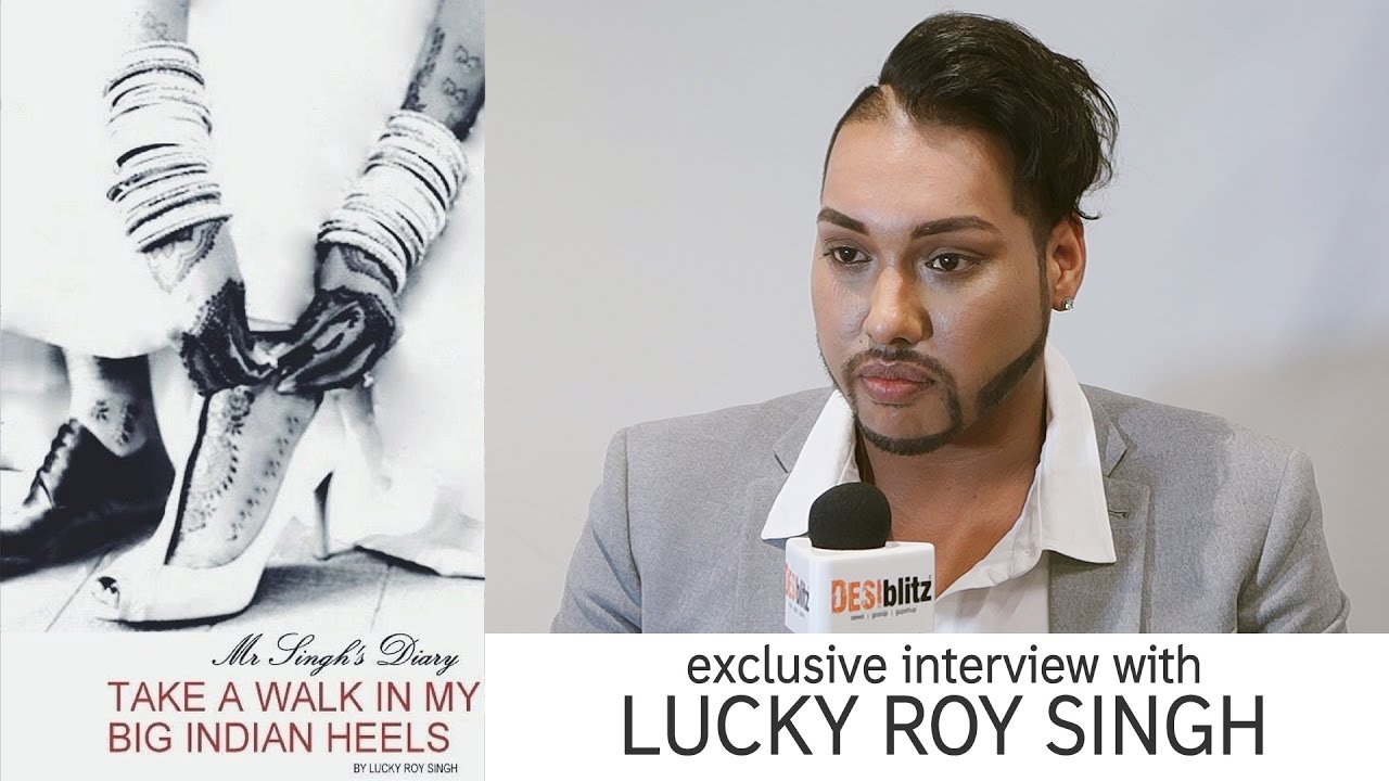 Lucky Roy Singh | Take a Walk in My Big Indian Heels - YouTube