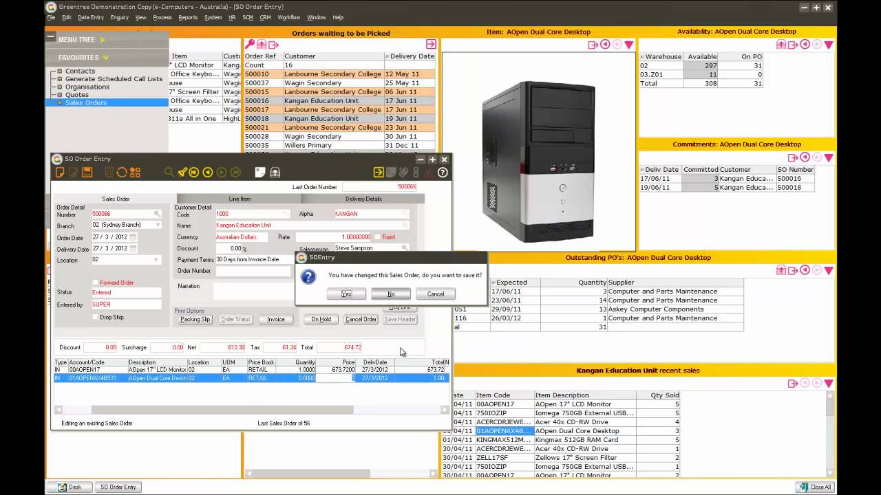 Greentree Workflow with 3D Live Demo | By Greentree Software - YouTube