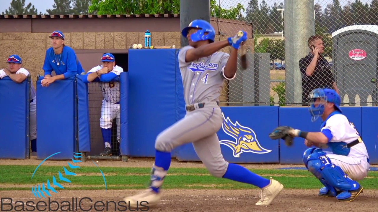 Armani Smith, OF, UC Santa Barbara - YouTube