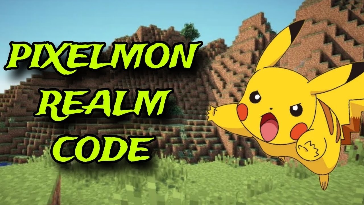 *NEW* BEST PIXELMON REALM CODE FOR MINECRAFT BEDROCK EDITION! - YouTube