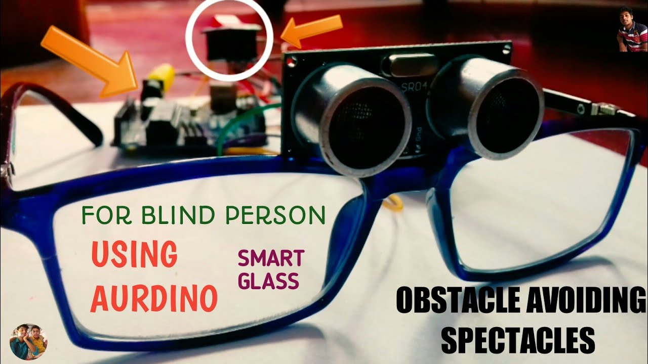 Obstacle Avoiding Spectecles | smart sunglasses | For blind person ...
