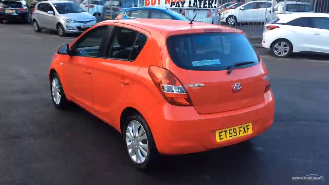 HYUNDAI I20 STYLE RED 2010 - YouTube