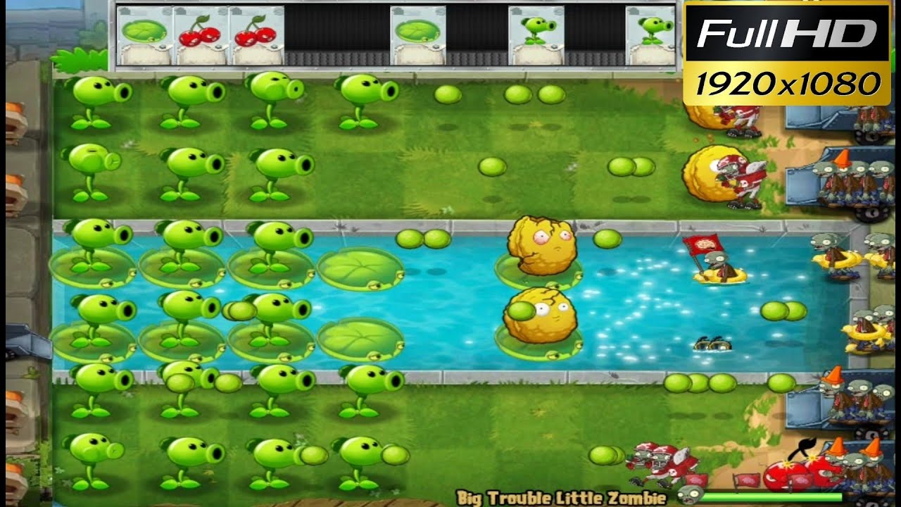 Pvz 3 Pak Chinese Version Mini Games "Big Trouble Little Zombie" FULL ...