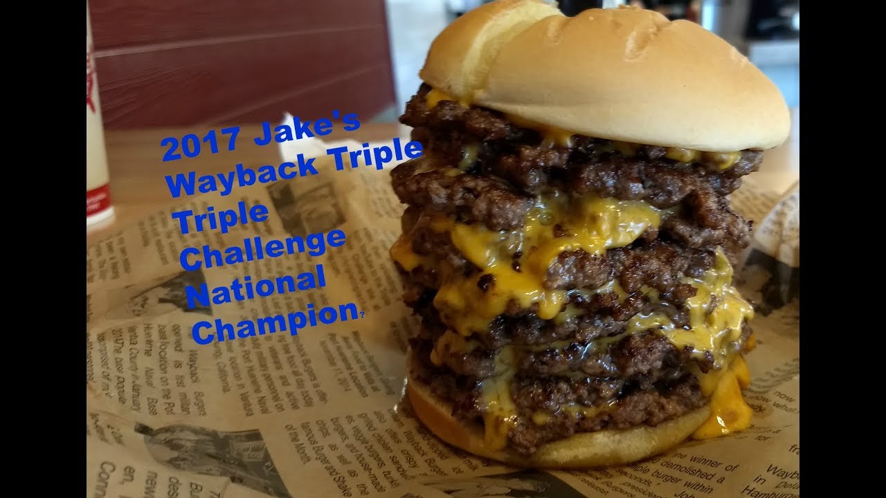 2017 Jake's Wayback Triple Triple Challenge Winner - Record Time? - YouTube