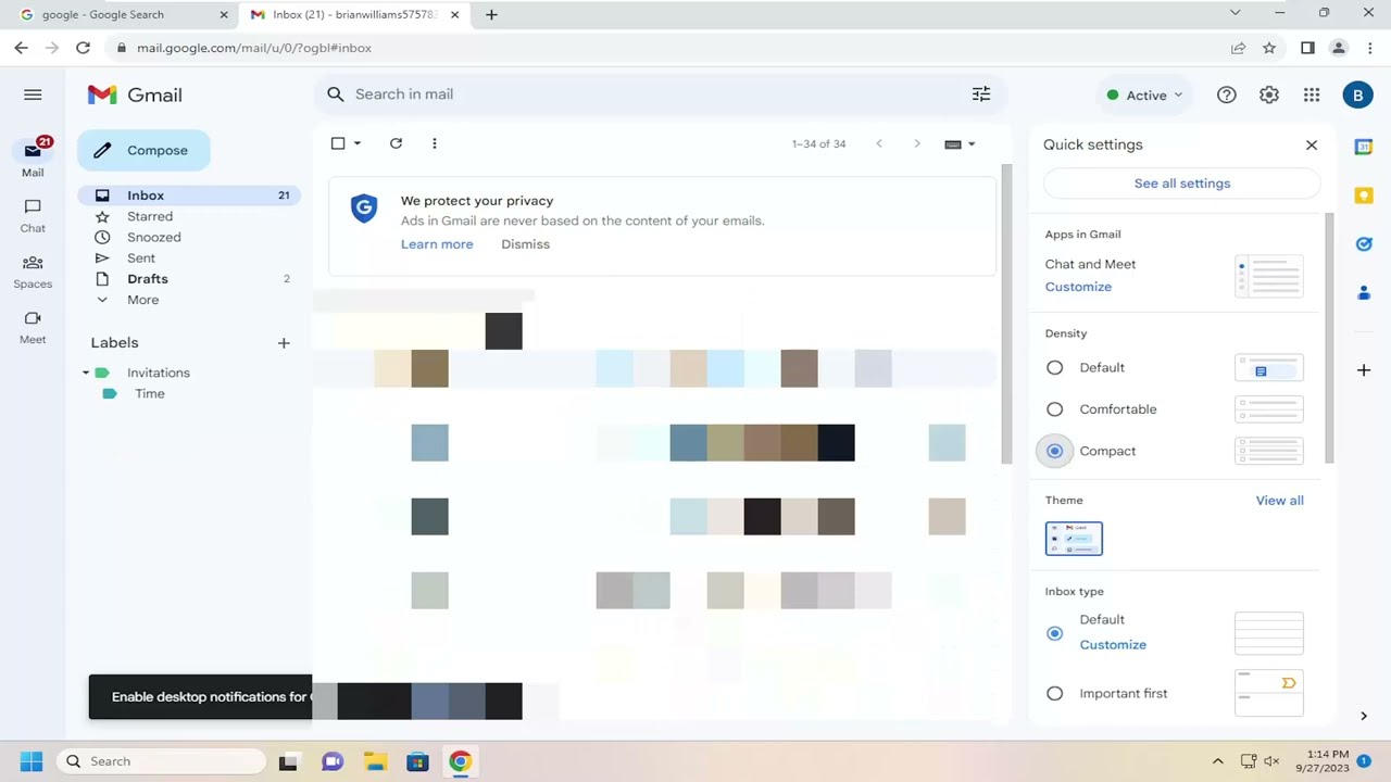 How To Change The Text Density And Spacing In Gmail Guide YouTube How To Change The Text Density And Spacing In Gmail Guide YouTube