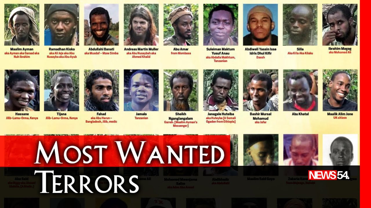 DCI Releases Names and Photos of 35 Most Wanted Terror Suspects News54 ...