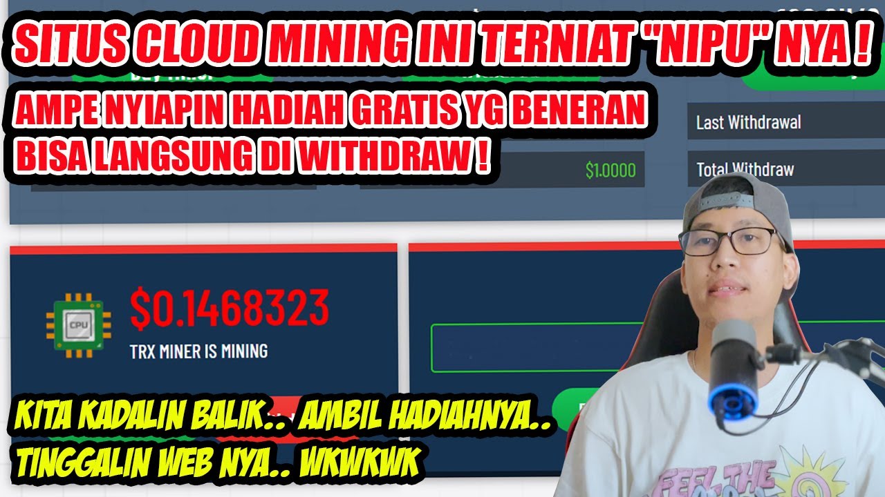 WEB MINING INI NIAT NIPU, KITA MANFAATIN AJA BIAR JADI CUAN! CARA MENGHASILKAN UANG DARI ...